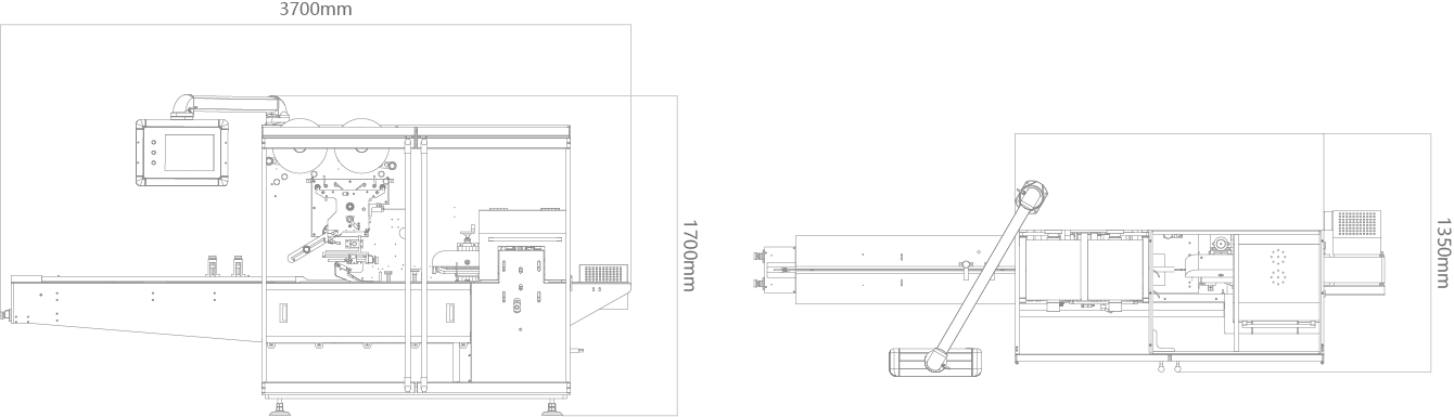 Reciprocating Flow Packing Machine