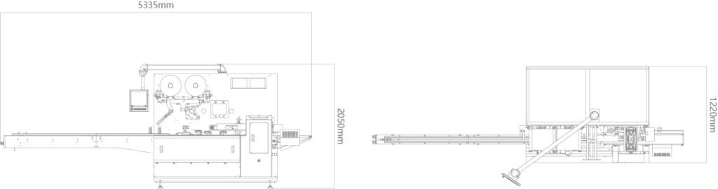 Reciprocating Rotary Flow Packing Machine